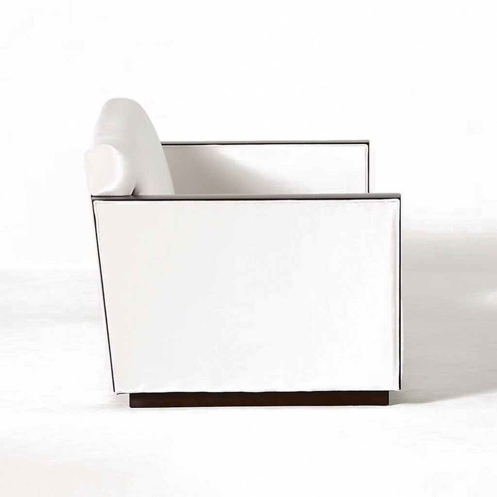 FS - MODERN METROPOLIS 3 SEATER SOFA - 3F STONELEIGH HERRINGBONE | Trenzseater NZ